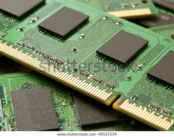 Memory Technology Circuit Board Pcb Hightech Stock Photo (Edit Now ...