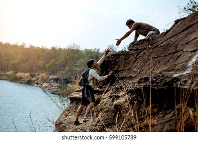 374 Mountain climbers pulling up Images, Stock Photos & Vectors ...