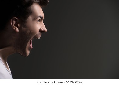Man Shouting Images, Stock Photos & Vectors | Shutterstock