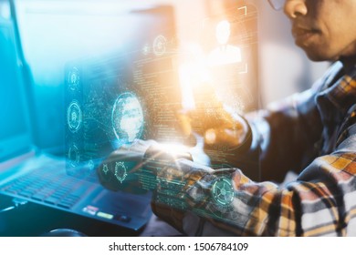 Men Using Apps Smart Technology Stock Photo 1506784109 | Shutterstock