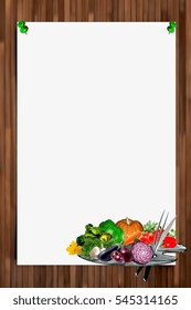 Menu Background Vertical Stock Photo 545314165 | Shutterstock