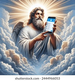 Draw Stick Figure Cartoon Jesus Christ AI-generated image 2502960585 ...