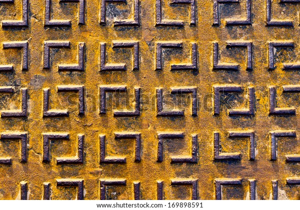 Metal Texture Right Angle Patterns Steal Stock Photo 169898591 ...