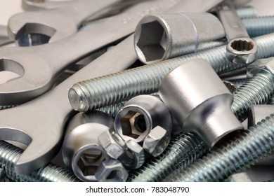 Metal Tools Fixing Elements Set Tools Stock Photo 783048790 | Shutterstock