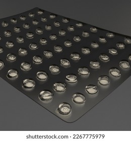 Technical Drawings Different Types Packaging Pharmaceuticals AI ...
