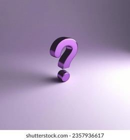 「Metallic 3d Image Violet Question Marks」のAI生成画像、2344157189 | Shutterstock