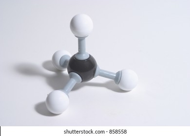 Methane Molecule Model Stock Photo 858558 | Shutterstock