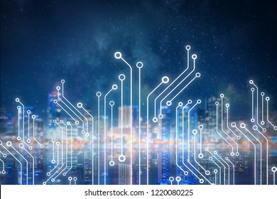 Micro Technology Background Stock Photo 1220080225 | Shutterstock