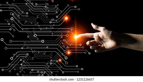 Micro Technology Background Stock Photo 1231126657 | Shutterstock