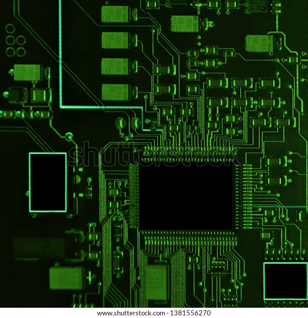 Microchip Deep Learning Stock Photo 1381556270 | Shutterstock