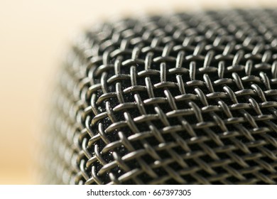 Microphone Texture Stock Photo 667397305 | Shutterstock