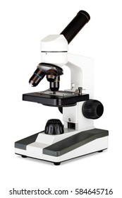 27,974 Black microscope isolated on white Images, Stock Photos ...
