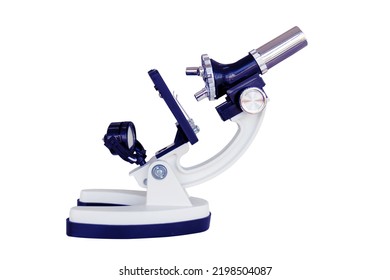 27,974 Black microscope isolated on white Images, Stock Photos ...