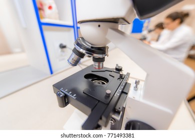 Microscope On Table Stock Photo 771493381 | Shutterstock