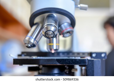 Microscope Select Focus Stock Photo 509869336 | Shutterstock