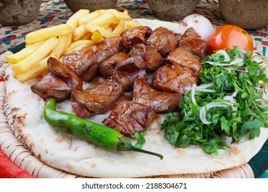 Middle Eastern Arabian Roasted Mutton Lamp Stock Photo 2188304671 ...