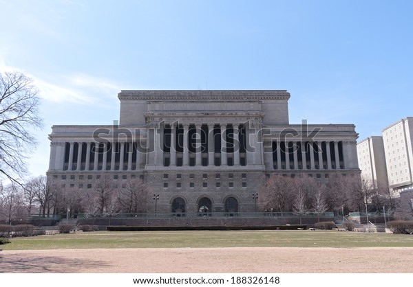 Milwaukee County Courthouse Building Classical Revival Stock Photo ...