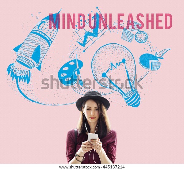 Mind Unleashed Ideas Creativity Imagination Concept Stock Photo ...