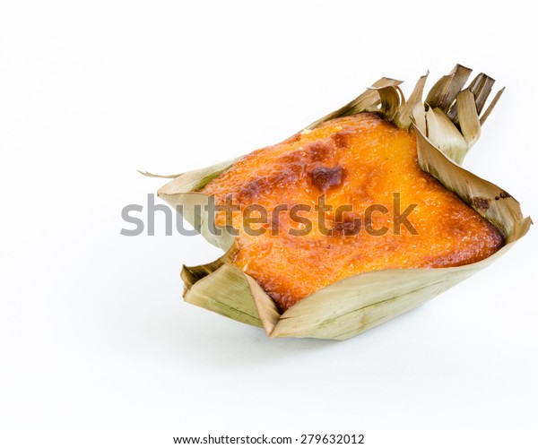 Mini Bibingka On White Background Filipino Stock Photo 279632012 ...