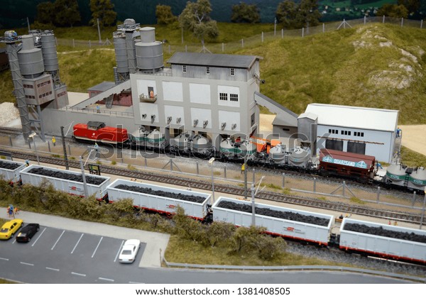Miniature Building Model Objects December 23 Stock Photo 1381408505 ...