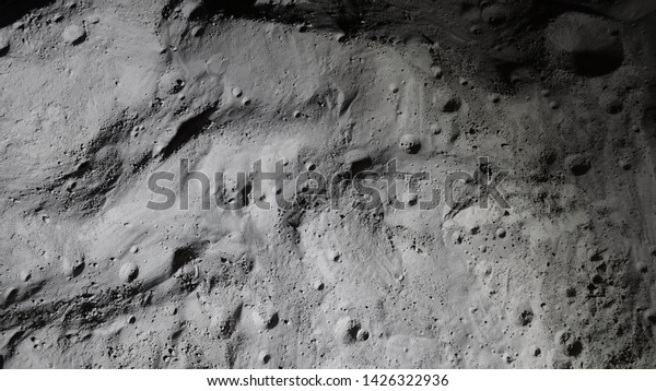 Miniature Scale Model Moon Surface Craters Stock Photo 1426322936 ...