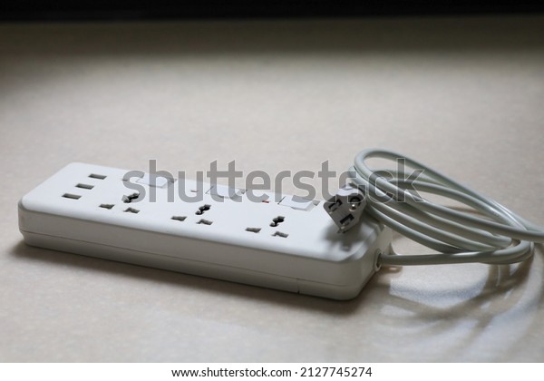 Minimal Style White Power Socket Stock Photo 2127745274 | Shutterstock