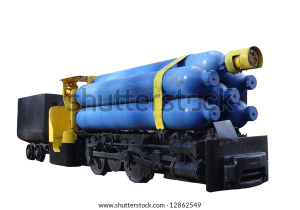 Mining Engine Mine Cart Coal Mine Stock Photo 12862549 | Shutterstock