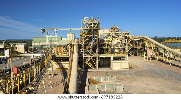 Mining Plant Stock Photo (Edit Now) 697183228