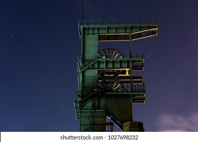Mining Tower Night Stock Photo 1027698232 | Shutterstock