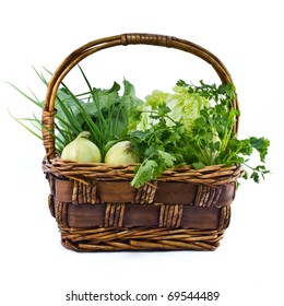 Mixed Vegetable Basket Stock Photo 69544489 | Shutterstock