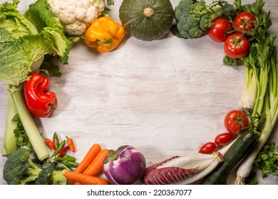 Mixed Vegetables Background Stock Photo 220367077 | Shutterstock