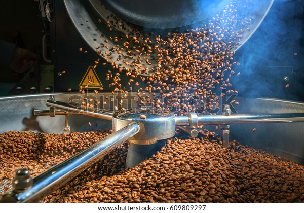 Mixing Roasted Coffee Stock Photo 609809297 | Shutterstock