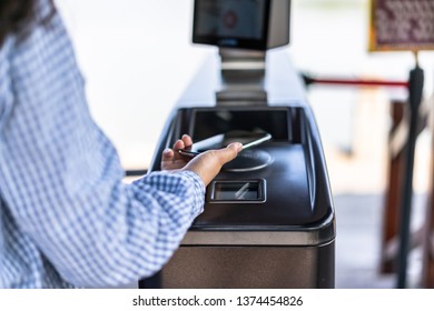 Mobile Payment Gate Machine Stock Photo 1374454826 | Shutterstock