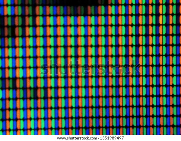 Mobile Screen Display Pixels Stock Photo 1351989497 | Shutterstock