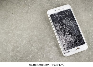 Mobile Touch Screen Broken Mobile Display Stock Photo 446294992 ...