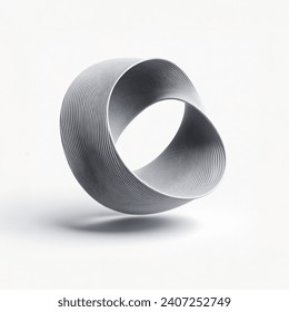 Mobius Strip Math AI-generated image 2407252741 | Shutterstock