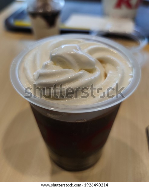 Mocha Float Drinks That Have Ice Stock Photo 1926490214 | Shutterstock