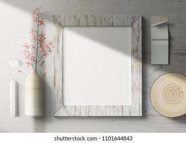 Mockups Frame Eraser Notepad Open Log Stock Photo 1101644843 | Shutterstock