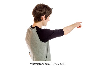 51,613 People back pointing Images, Stock Photos & Vectors | Shutterstock