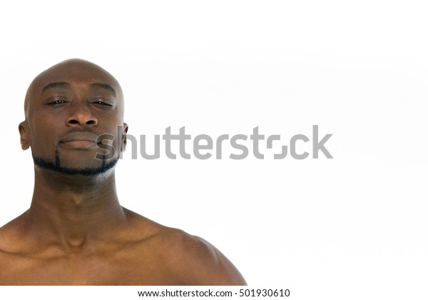 Model Isolated White Background Praying Reiligion Stock Photo 501930610 ...