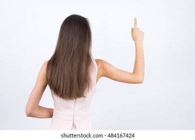 Back Side Body Young Asian Woman Stock Photo 1458427295 | Shutterstock