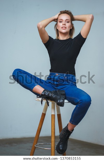 Model Tests Photo Session Model Studio Stockfoto (Jetzt bearbeiten ...
