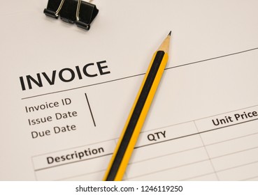 1,157 Invoice Template Stock Photos, Images & Photography | Shutterstock
