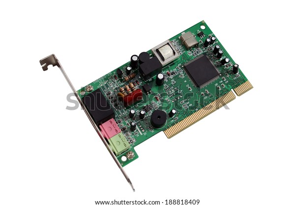 Modem Card Desktop Computer Stock Photo 188818409 | Shutterstock