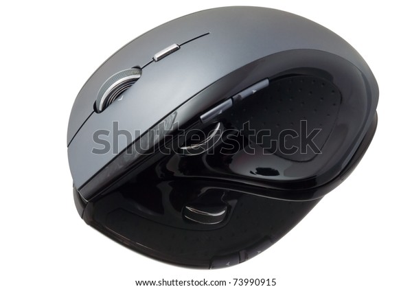 Modern Computer Mouse Black Reflection Stock Photo 73990915 | Shutterstock