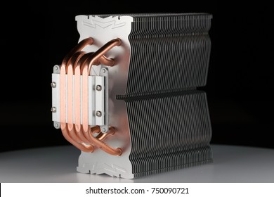 Modern Computer Processor Cooler Radiator Heat Stock Photo 750090721 ...