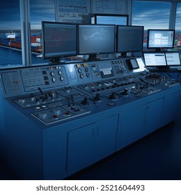Indoor Photo Scada Mimic Hmi Water AI-generated image 2529096673 ...
