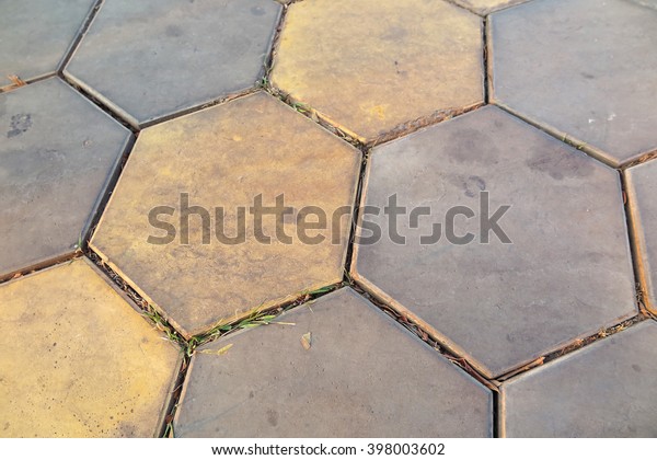 Modern Hexagonal Paving Tiles Stock Photo 398003602 | Shutterstock
