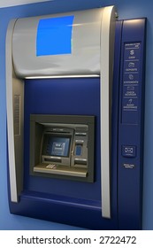 Modern Indoor Automatic Teller Machine Bank Stock Photo (Edit Now) 2722472