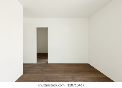 Modern Interior Empty Apartment Wall White Stock Photo 110715467 ...